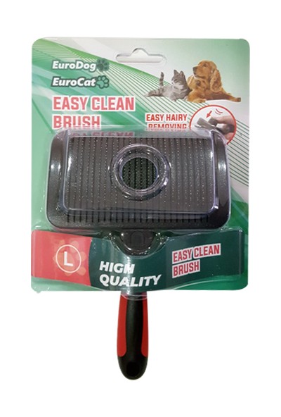Eurodog-Cat Kendinden Temizlemeli Fırça Büyük Boy