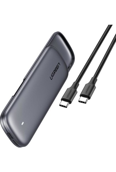 Ugreen USB 3.1 Gen2 Type-C M.2 Nvme SSD Uasp Sata Disk Kutusu Ugreen USB 3.1 Gen2 Type-C M.2 Nvme SSD Uasp Sata Disk Kutusu