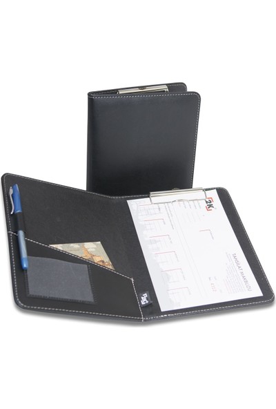 2K A5 Suni Deri Kapaklı Sekreter Blok Tablası 100 Yaprak Siyah 2K A5 Suni Deri Kapaklı Sekreter Blok Tablası 100 Yaprak Siyah