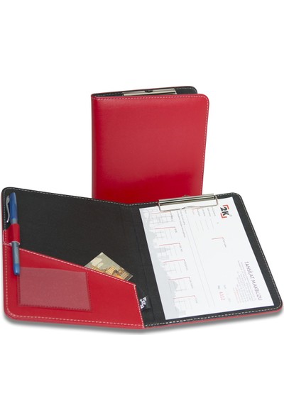 2K A5 Suni Deri Kapaklı Sekreter Blok Tablası 100 Yaprak Kırmızı 2K A5 Suni Deri Kapaklı Sekreter Blok Tablası 100 Yaprak Kırmızı