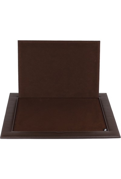 2K Hilton Garni Kapak İçi Kadife Kaplı Elite Pad Sümen 42 x 55 cm Kahve 2K Hilton Garni Kapak İçi Kadife Kaplı Elite Pad Sümen 42 x 55 cm Kahve