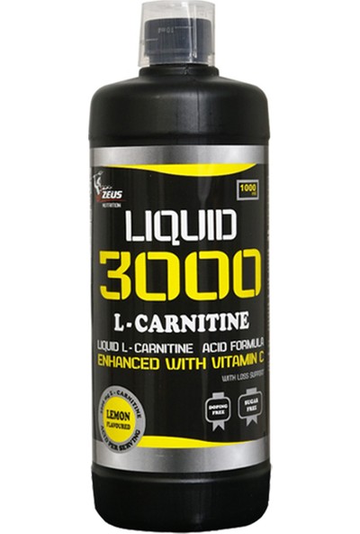 Zeus Nutrition L-Carnitin Liquid 1000 ml Aroma Limon Zeus Nutrition L-Carnitin Liquid 1000 ml Aroma Limon