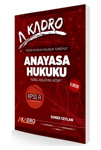 Anayasa Hukuku 6. Baskı -2021 - Soner Ceylan