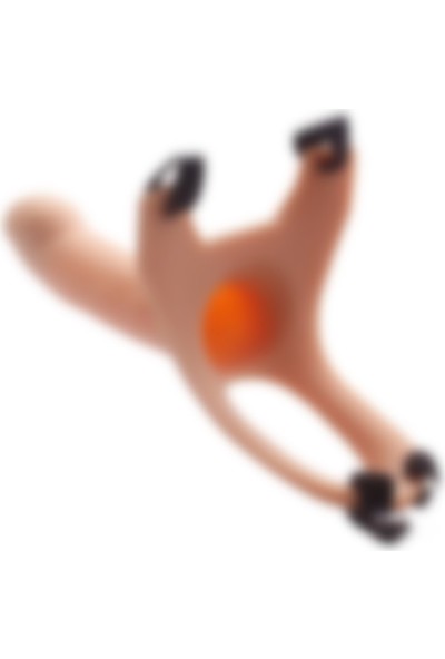 Lilitu Shop 17 cm Oxford Belden Bağlamalı Içi Boş Protez Penis