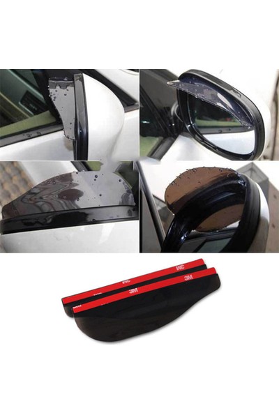 Yan Dikiz Ayna Yağmur Koyucu Şemsiye Siyah ( Ayna Siperi )