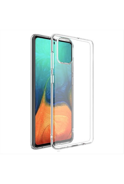 Case 4U Samsung Galaxy S20 FE Kılıf Süper Silikon Arka Kapak Şeffaf