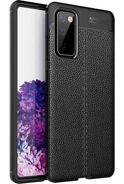 Case 4U Samsung Galaxy S20 FE Kılıf Darbeye Dayanıklı Niss Arka Kapak Siyah Case 4U Samsung Galaxy S20 FE Kılıf Darbeye Dayanıklı Niss Arka Kapak Siyah