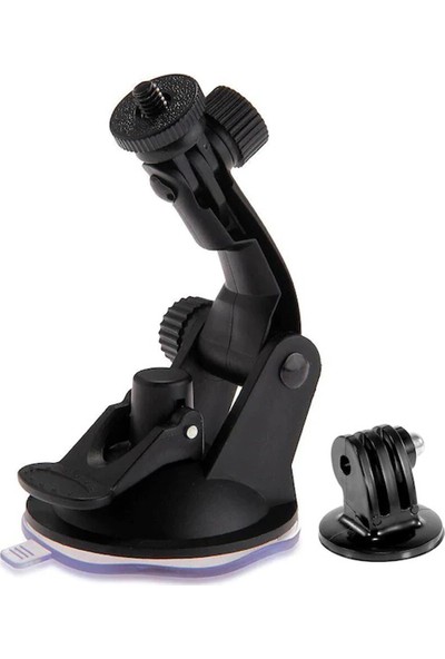 Gplus GP71A Eken Sjcam Gopro Aksiyon Kameralarla Uyumlu Tripod Bağlantı Aparatlı Vakumlu Cam Vantuz Tutucu 2 Parçalı Set Gplus GP71A Eken Sjcam Gopro Aksiyon Kameralarla Uyumlu Tripod Bağlantı Aparatlı Vakumlu Cam Vantuz Tutucu 2 Parçalı Set