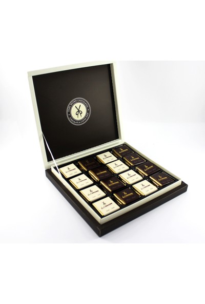 Dark Brown Sargılı Madlen Çikolata Bitter ve Sütlü