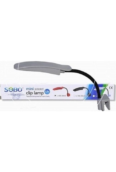 Sobo Mini Akvaryum Lambası LED L-28C Beyaz Sobo Mini Akvaryum Lambası LED L-28C Beyaz
