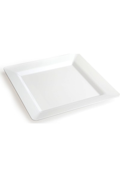 Mikasafe Kare Plastik Tabak 18 cm x 18 cm Mikasafe Kare Plastik Tabak 18 cm x 18 cm