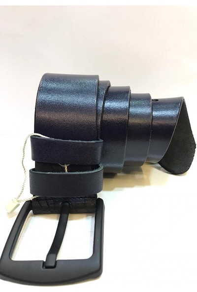 Ertayderi Ertay Deri Lacivert Kot Kemeri