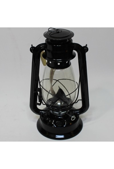 Otantik Çarşı Gemici Feneri Siyah 15X30 Cm.