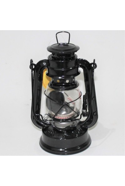 Otantik Çarşı Gemici Feneri Siyah Renk 18X12 Cm.