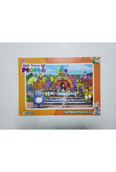 Adeland Trt Çocuk Akıllı Tavşan Momo 48 Parça Yapboz (Puzzle) Adeland Trt Çocuk Akıllı Tavşan Momo 48 Parça Yapboz (Puzzle)