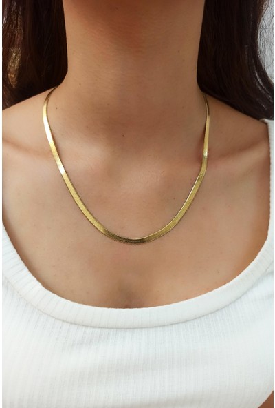 ÇLK Accessories Çelik Italyan Zincir Kolye B400