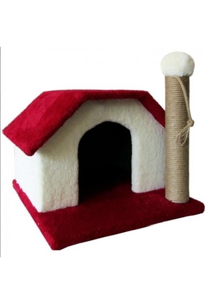 Keyf Tırmalamalı Kedi Evi