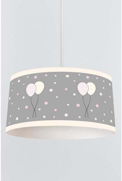 Jungle Yıldızlı Balonlar Çocuk Sarkıt Avize