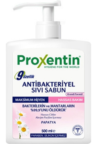 Proxentin Antibakteriyel Sıvı Sabun Papatya 500 ml
