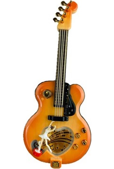 Çılgın Trend Nostaljik Gitar Görünümlü Balerinli Müzik Kutusu Çılgın Trend Nostaljik Gitar Görünümlü Balerinli Müzik Kutusu