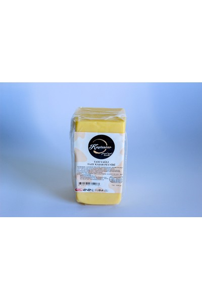 Kaytanlar Taze Kaşar Peyniri 1000 gr