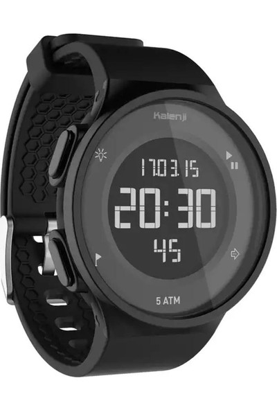 Quechua Kalenji W500 M Kronometreli Su Geçirmez Koşu Saati Kol Saati (Siyah) Quechua Kalenji W500 M Kronometreli Su Geçirmez Koşu Saati Kol Saati (Siyah)