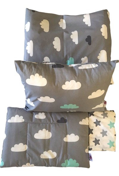 Daphne Kids Style Bulutlar ve Yıldızlar Bebek Nevresim Takımı Daphne Kids Style Bulutlar ve Yıldızlar Bebek Nevresim Takımı