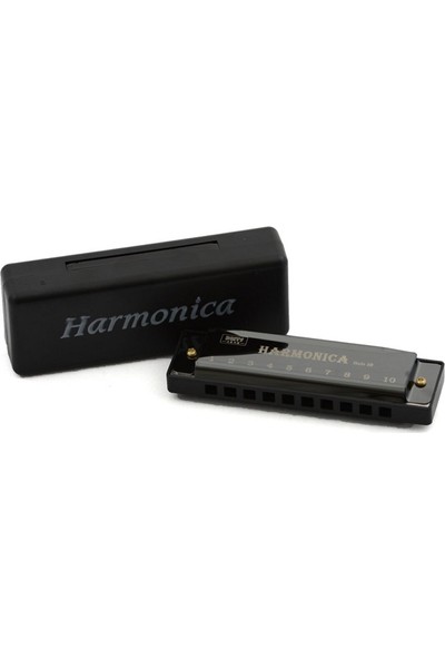Harmonica Metal Mızıka - Siyah Harmonica Metal Mızıka - Siyah