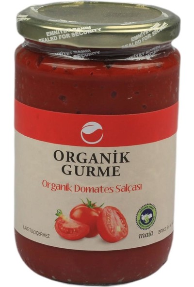 Organik gurme Domates Salçası 650 gr Organik gurme Domates Salçası 650 gr