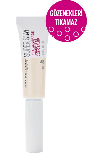Maybelline New York Super Stay Kapatıcı - 05 Ivory