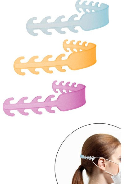 Hayveys 3'lü Kulak Koruyucu Maske Aparatı