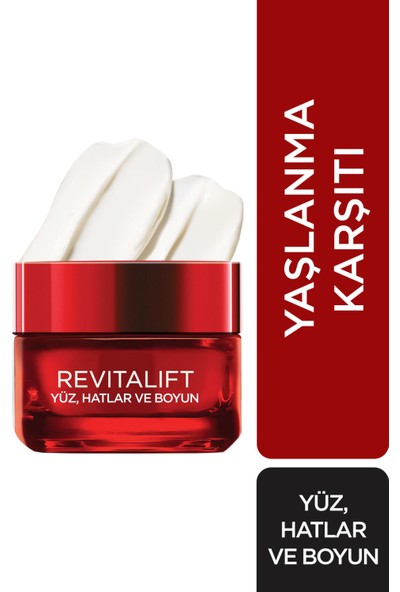 L'Oréal Paris Revitalift Yüz Hatlar ve Boyun Yenileyici Krem L'Oréal Paris Revitalift Yüz Hatlar ve Boyun Yenileyici Krem