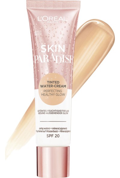 L'oréal Paris Skin Paradise Su Bazlı Renkli Nemlendirici 01 Light L'oréal Paris Skin Paradise Su Bazlı Renkli Nemlendirici 01 Light