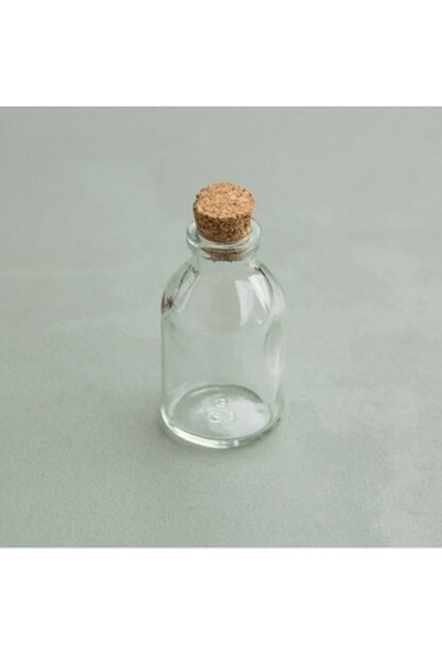 Nikah Şekeri Market 25CC Mantar Kapaklı Cam Süsleme ve Şeker Şişesi 25 Adet Nikah Şekeri Market 25CC Mantar Kapaklı Cam Süsleme ve Şeker Şişesi 25 Adet