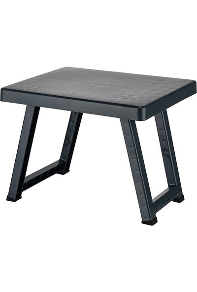 Dora Katlanır Plastik Sehpa Antrasit 49X39