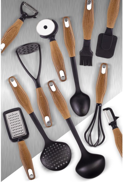 Vip Gross Wooden 11 Parça Mutfak Seti CK-468-769