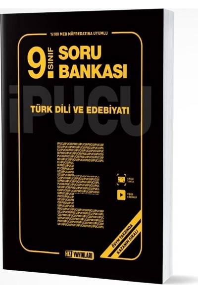 Hız Yayınları 9. Sınıf Türk Dili ve Edebiyatı İpucu Soru Bankası