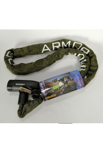 Armor 755 Mv Bisiklet Zinciri Kilidi 150CM x 8mm
