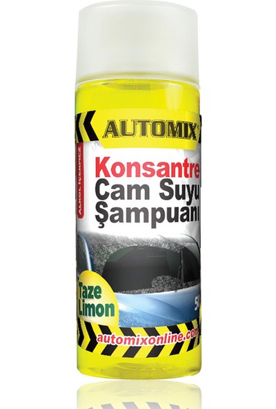 Automix Taze Limon Cam Suyu Şampuanı 50 ml Automix Taze Limon Cam Suyu Şampuanı 50 ml