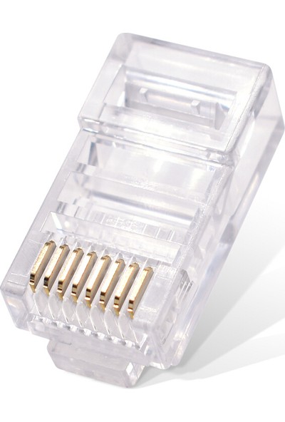 Prohex RJ45 Plug Cat6 Jack Konnektör 100 Adet Prohex RJ45 Plug Cat6 Jack Konnektör 100 Adet