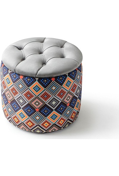 Rengev Mistik Puf Sandıklı