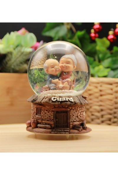 Çılgın Dede Nine Işıklı Müzikli Kar Motorlu Büyük Boy Kar Küresi Çılgın Dede Nine Işıklı Müzikli Kar Motorlu Büyük Boy Kar Küresi