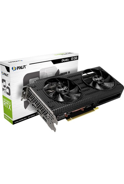 Palit Nvidia GeForce RTX 3060Ti Dual LHR 8GB 256Bit GDDR6 DX12 PCI-Express 4.0 Ekran Kartı (NE6306T019P2-190AD) Palit Nvidia GeForce RTX 3060Ti Dual LHR 8GB 256Bit GDDR6 DX12 PCI-Express 4.0 Ekran Kartı (NE6306T019P2-190AD)