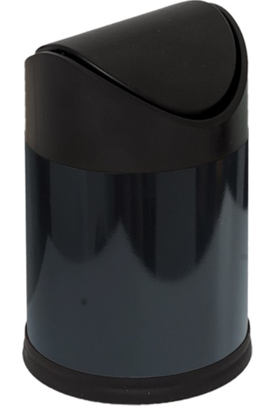 Vıpgross Metal Çöp Kovası Sallanır Kapak 3lt 852 Vıpgross Metal Çöp Kovası Sallanır Kapak 3lt 852