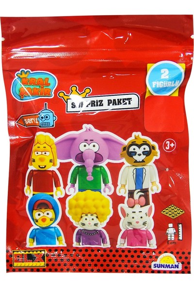 Sunman Blx LEGO Kral Şakir Sürpriz Paket Seri 1 Sunman Blx LEGO Kral Şakir Sürpriz Paket Seri 1