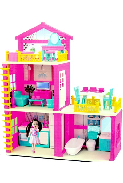 Dede Lola'nın 3 Katlı Rüya Evi Seti Dede Lola'nın 3 Katlı Rüya Evi Seti