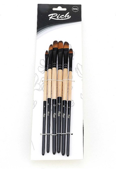 Rich Kedi Dili Fırça Seti 6lı