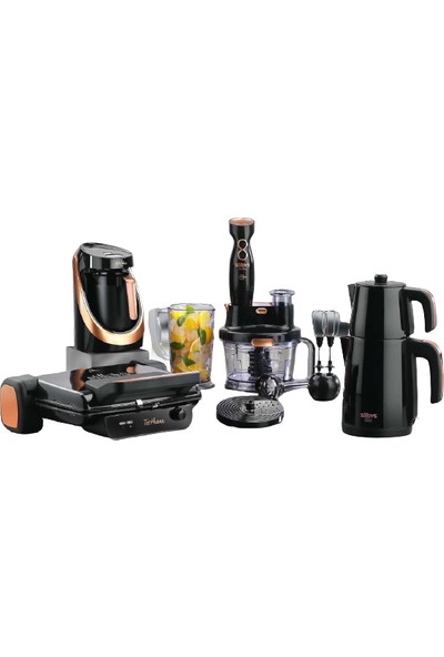 Stilevs Black Serisi 4’lü Paket – Siyah