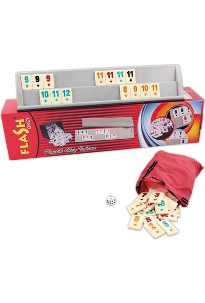 Flash Plastik Okey Takımı Flash Plastik Okey Takımı
