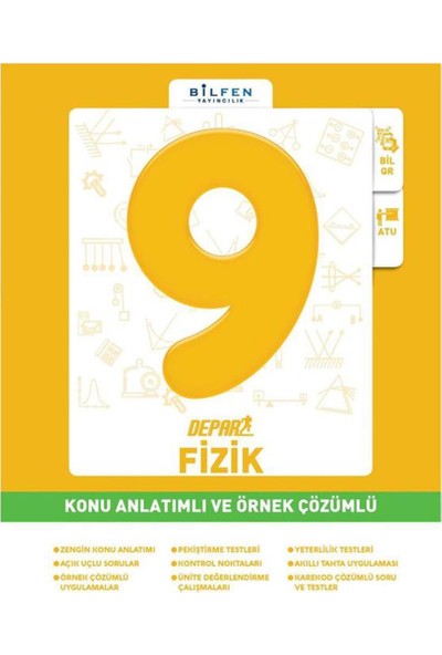 Bilfen 9. Sınıf Depar Fizik Konu Anlatımlı Soru Bankası Bilfen 9. Sınıf Depar Fizik Konu Anlatımlı Soru Bankası